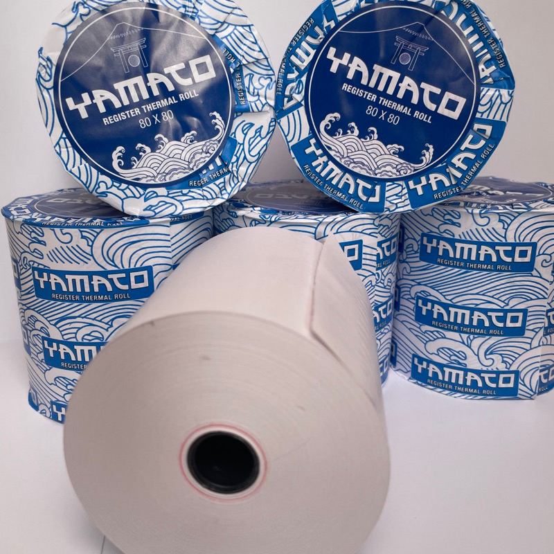 Jual Kertas print thermal 80 x 80 yamato / Thermal Paper Roll 80x80 ...