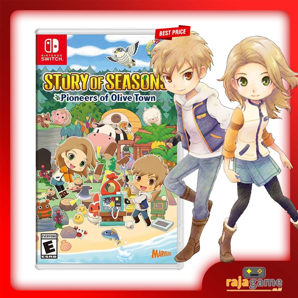 Jual Story of Seasons Pioneers of Olive Town Nintendo Switch Game ...