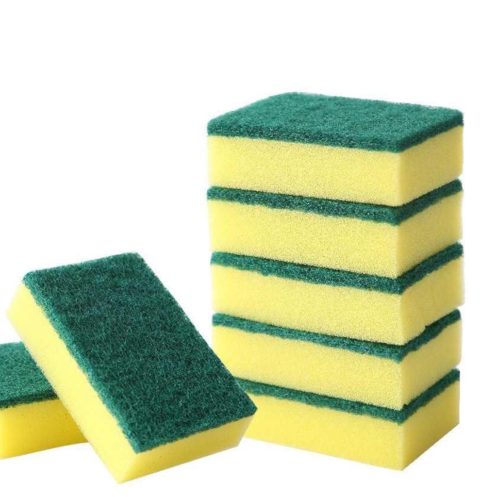 Jual SPON CUCI PIRING KOTAK / SPONS CUCI PIRING BUSA KUNING HIJAU R1028 ...