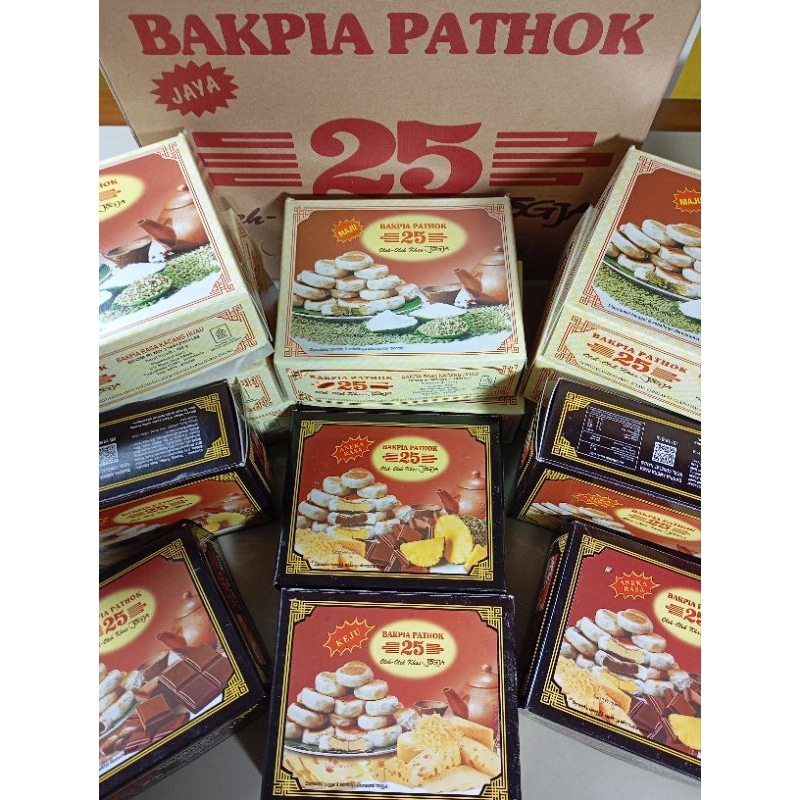 Jual BAKPIA PATHOK 25 ORIGINAL ( isi 15 ) | Shopee Indonesia