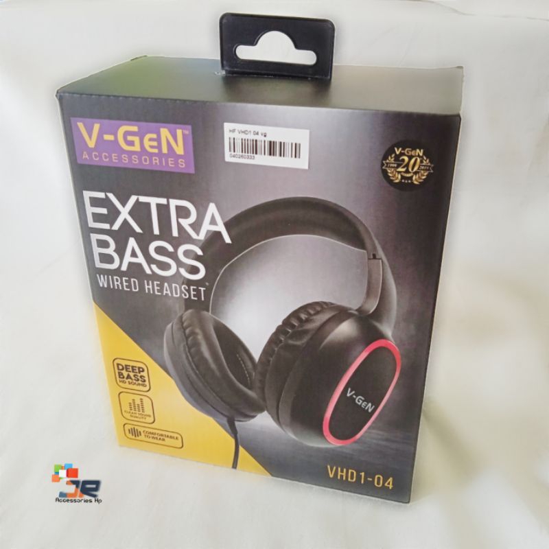 Jual HEADPHONE V-GEN VHD1-04 HEADSET EXTRA BASS | Shopee Indonesia