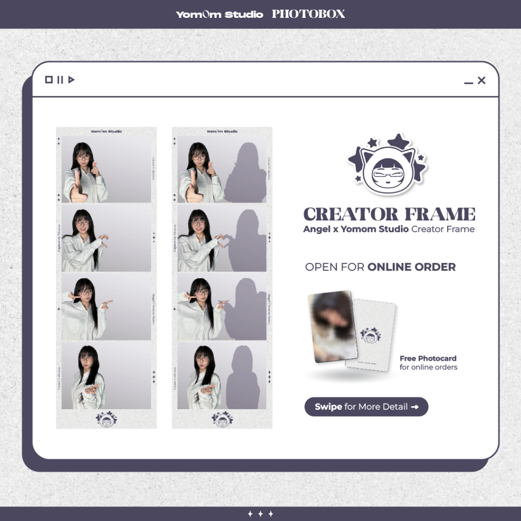 Jual Virtual Photobox | Angel x Yomom Studio | CREATOR COLLECTION ...