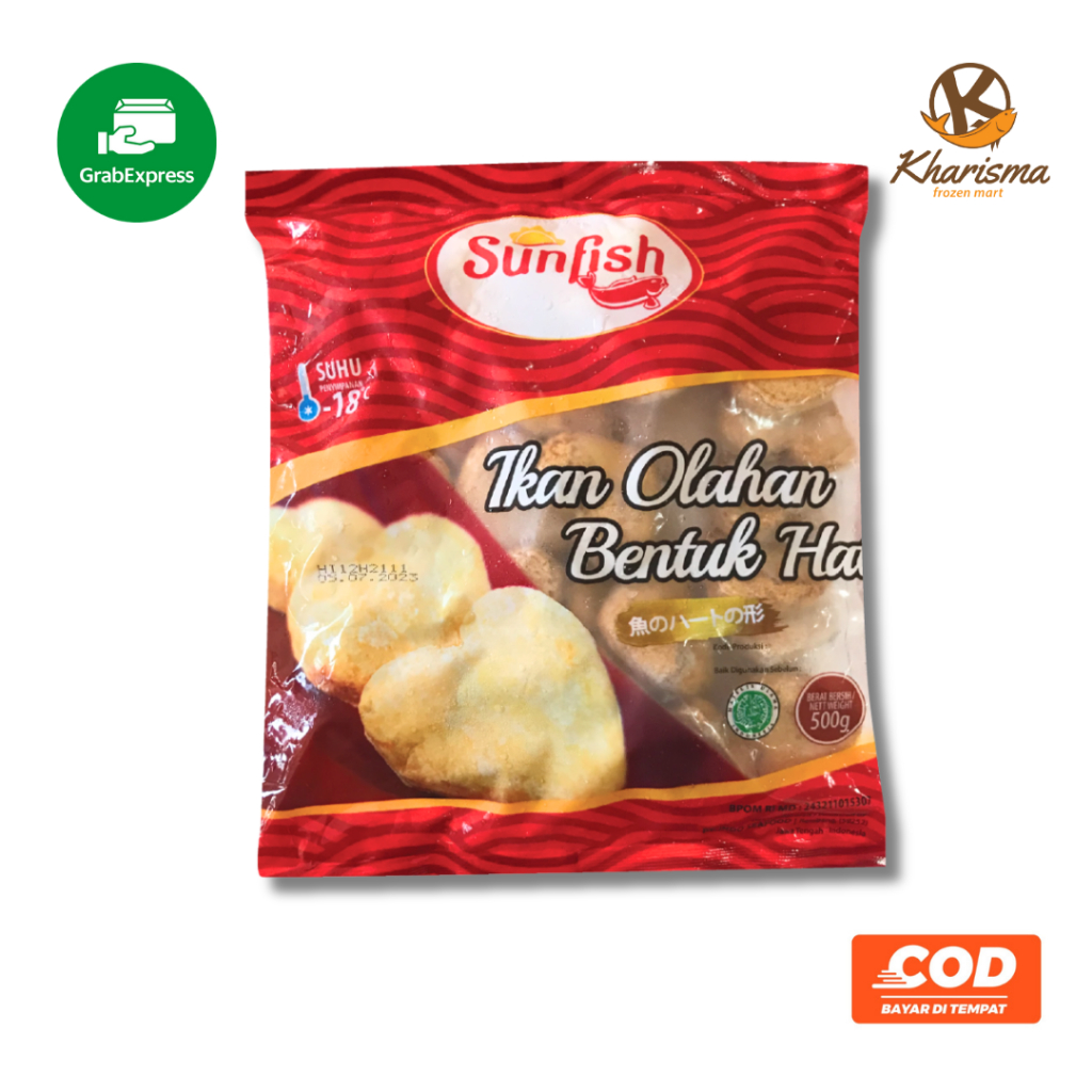 Jual Sunfish Bakso Ikan Hati Cemilan Frozen Food 500g | Shopee Indonesia