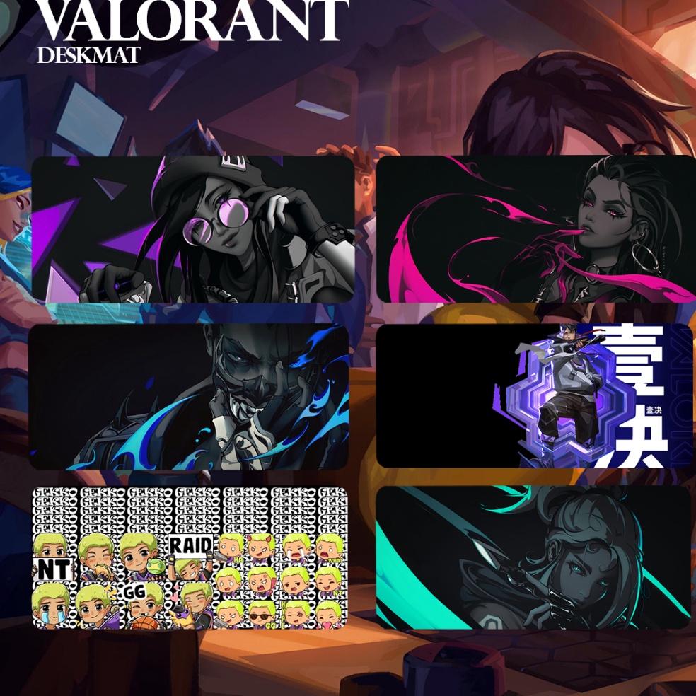 Jual ART C95K Mousepad Gaming Mouse Pad Control Desk Mat Valorant XL ...