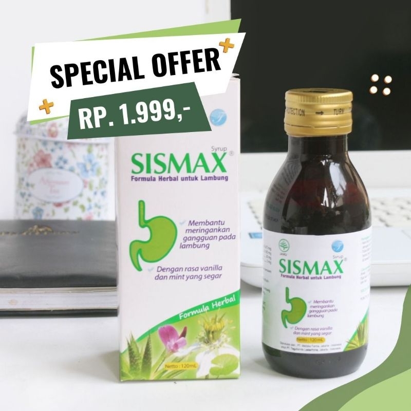 Jual Obat Maag Herbal SISMAX Formula Herbal Untuk Lambung | Shopee ...