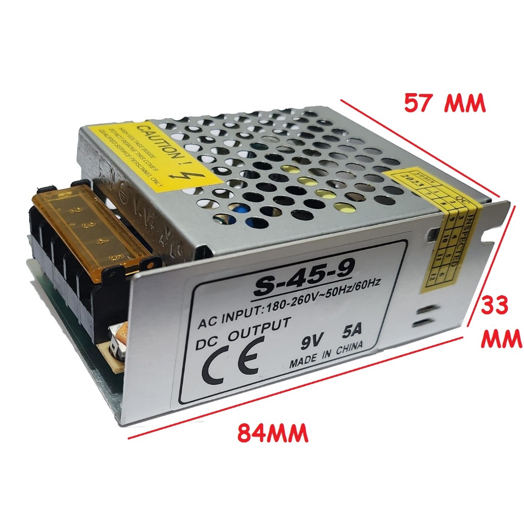 Jual Power Supply DC 5V 9V 12V 5A 10A | Shopee Indonesia