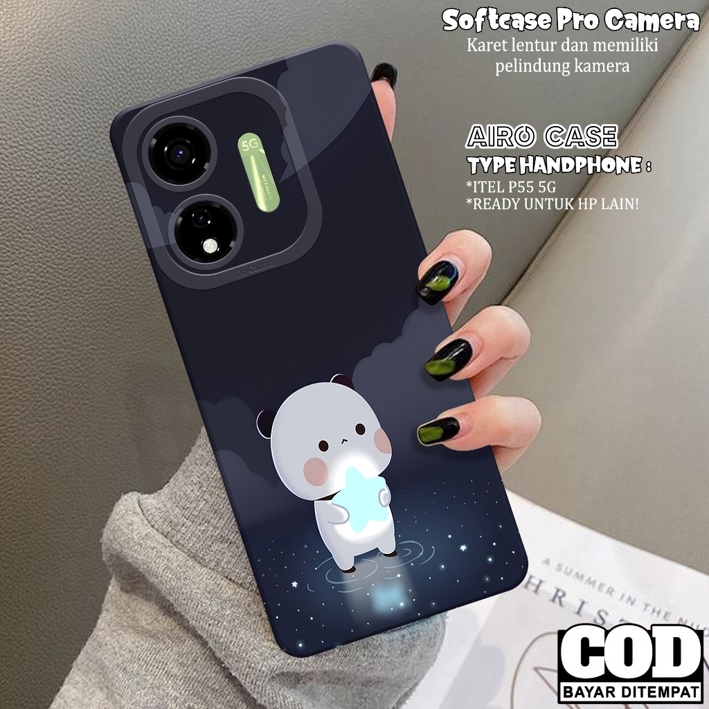 Jual Softcase ITEL P55 5G Terbaru - Fashion Case KARTUN - Case Hp ITEL P55 5G - KesingITEL P55 ...