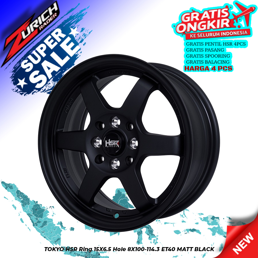 Jual TE37 ring 15 cocok untuk brio agya ayla calya sigra sirion Freed Estilo Avanza Spin Picanto ...