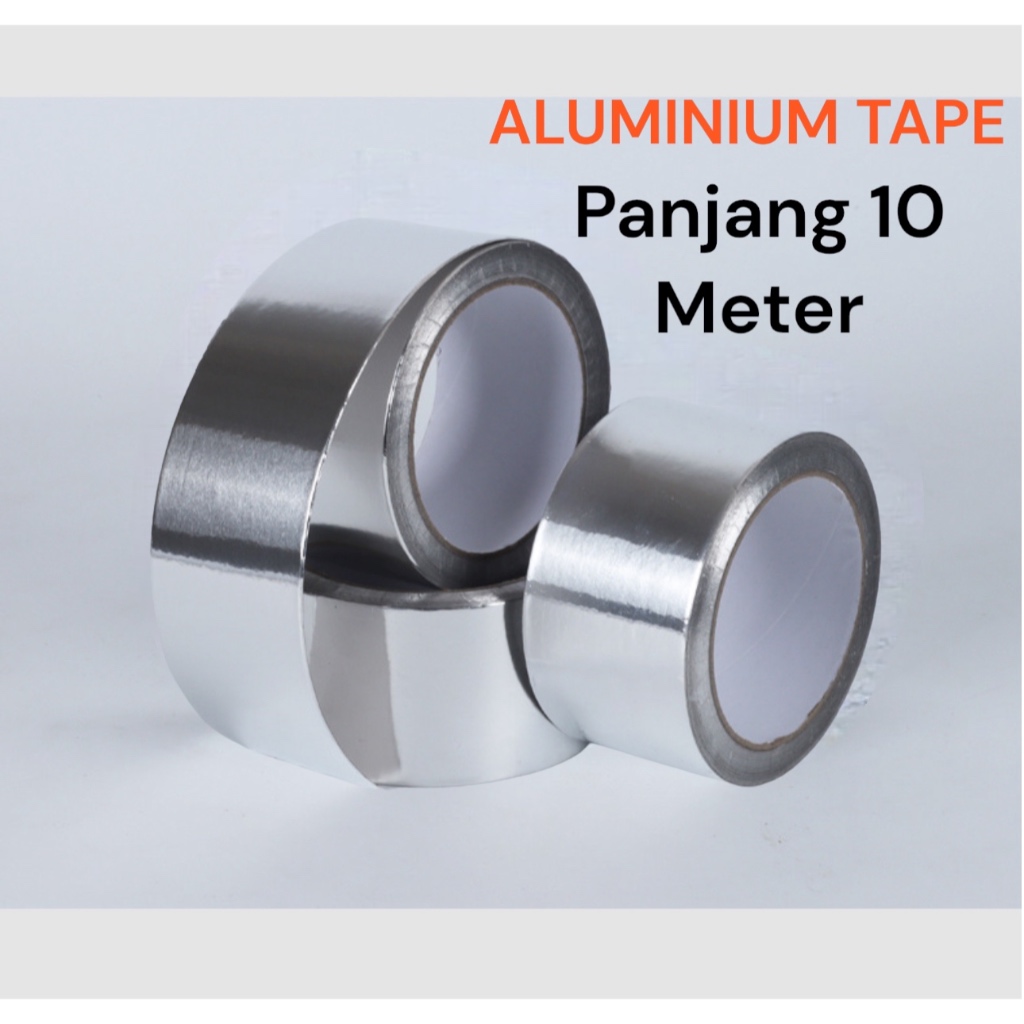 Jual Lakban Anti Air Anti Bocor / Aluminum Foil Tape Butyl Super Waterproof Silicone / Lem ...
