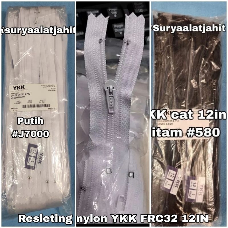 Jual Resleting Ykk Cat 12in/30cm FRC-32 =rp.21.500/1lsn | Shopee Indonesia
