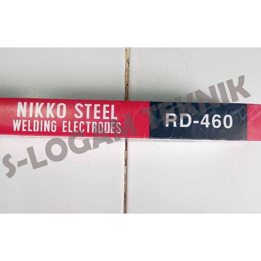 Jual Kawat Las Besi AWS E-6013 RD-460 NIKKO STEEL 1/2 KG Welding Electrodes | Shopee Indonesia