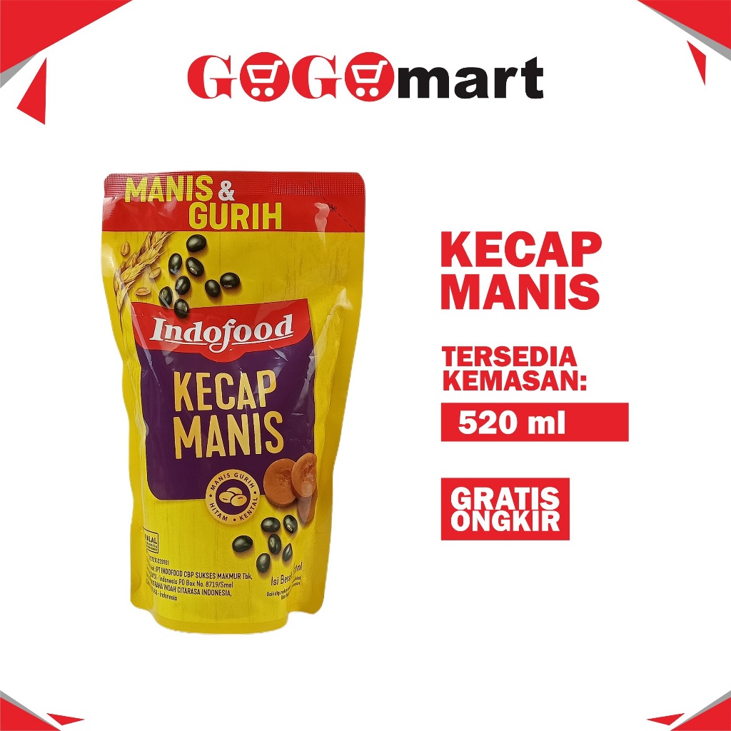 Jual Kecap Manis Indofood 520 ml | Shopee Indonesia