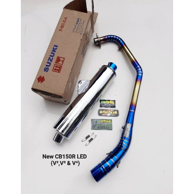 Jual Knalpot Satria Fu CBU/ ORI Thailand pnp di Honda New CB150R LED ...