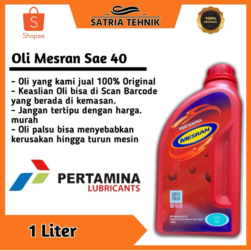 Jual Mesran Sae 40 Original | Shopee Indonesia