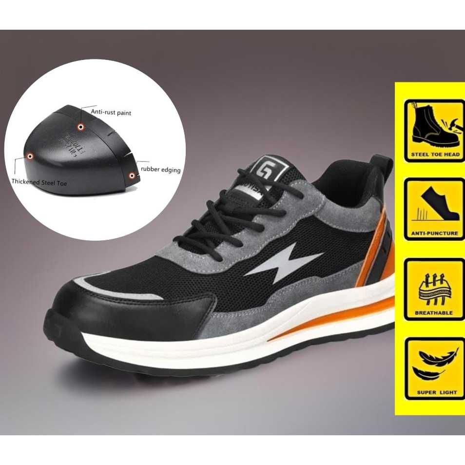 Jual Sepatu Safety Ringan Keselamatan Pria Wanita Import Sporty Sepatu ...