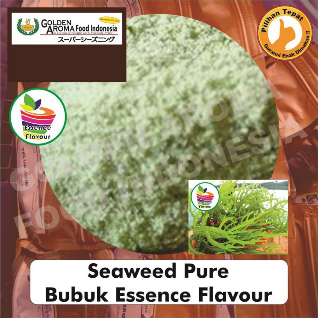 Jual Bubuk Rumput Laut Pure Efe 1/2 Kg Essen Flavor Ekstrak Seaweed ...