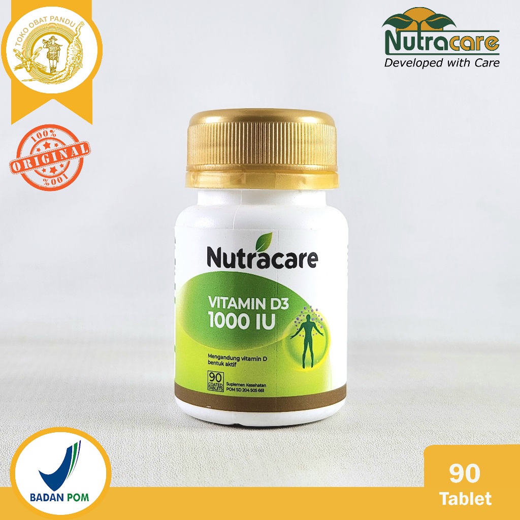 Jual NUTRACARE VITAMIN D3 1000 IU | Shopee Indonesia