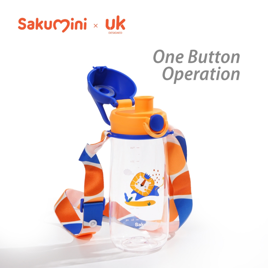 Jual Beiens X Sakumini Botol Minum Sedotan Anak Tritan Training Straw Cup | Shopee Indonesia