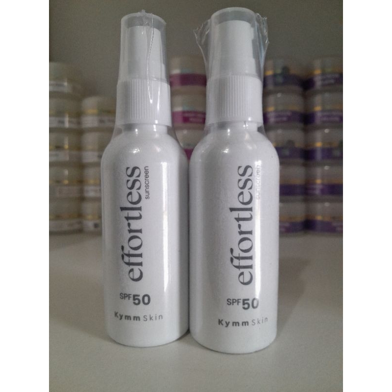 Jual Sunscreen Effortless SPF 50 glowing. Cocok semua jenis kulit ...