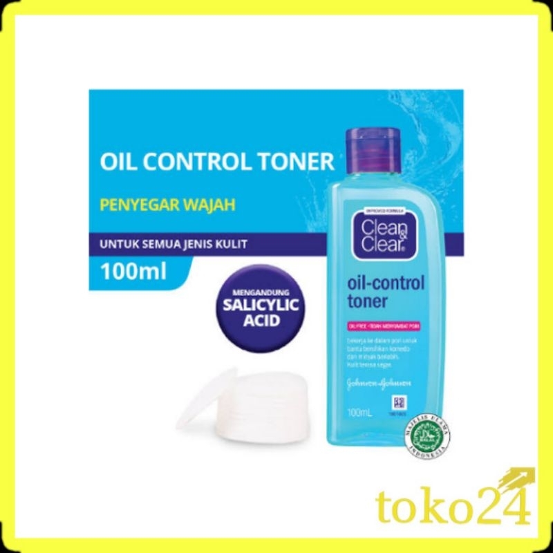 Jual Clean&Clear Oil Control Toner 100 ml | Shopee Indonesia