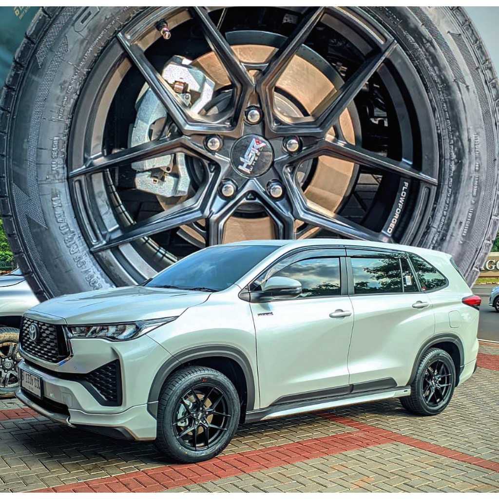 Jual Paket Velg Racing Mobil Innova Zenix R18 Plush Ban Accelera 235 55 ring 18 - HSR WURZBRUG ...