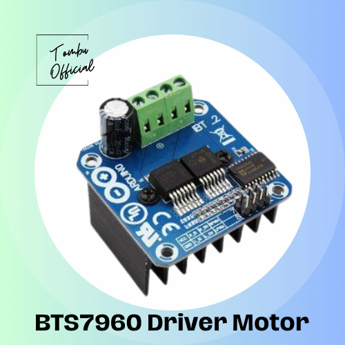 Jual BTS7960 H-Bridge 43A High Current Motor Driver BTS7960B Arduino ...