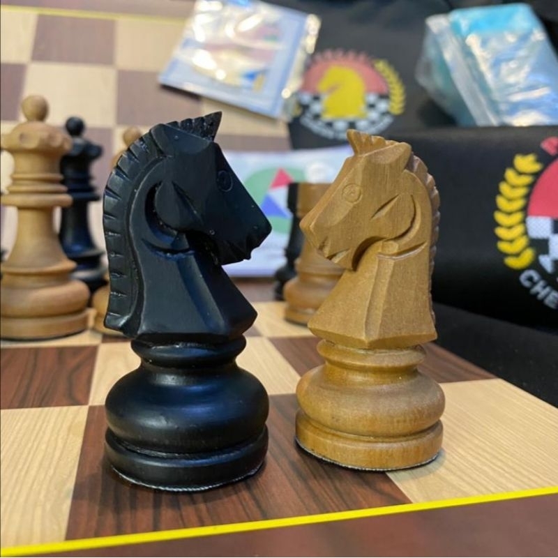 Jual Papan Set Catur Kayu Profesional Wood Chess Board | Shopee Indonesia