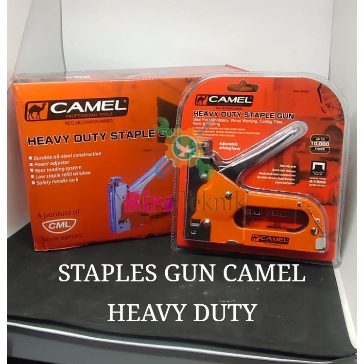 Jual STAPLES GUN CAMEL HEAVY DUTY | Shopee Indonesia