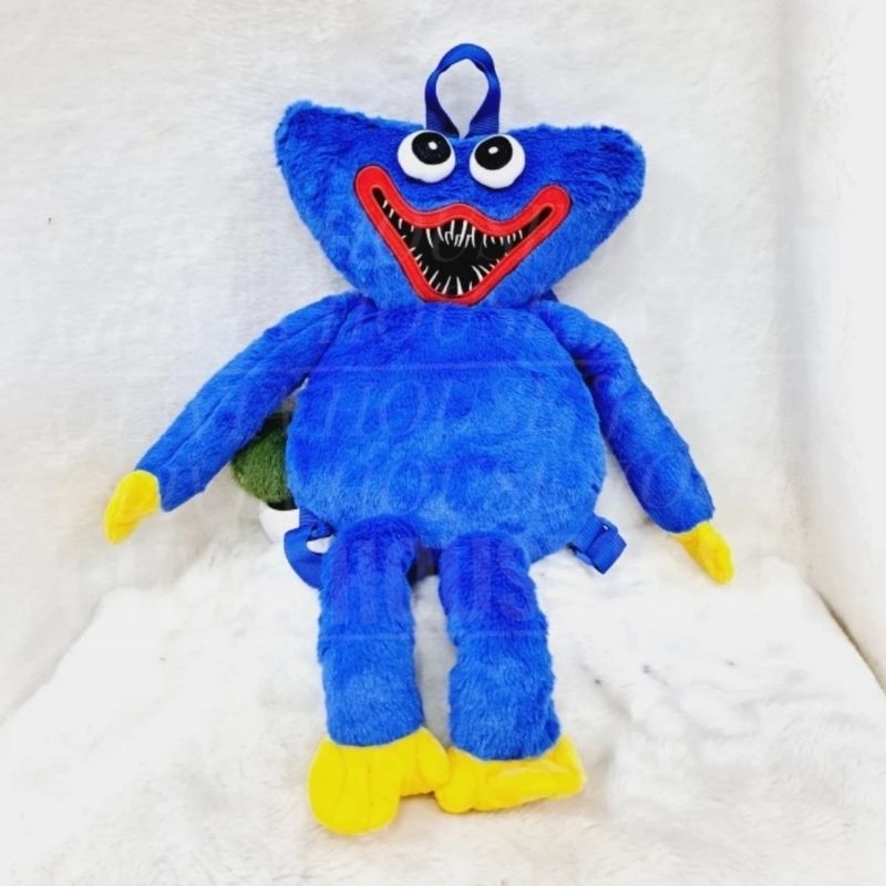 Jual Ransel Huggy Wuggy Body L Tas Boneka Huggy Wuggy Biru L Tas Poppy ...