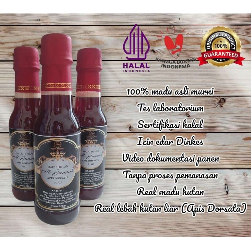 Jual Madu asli murni hutan liar al jannah Apis Dorsata Sialang odeng ...