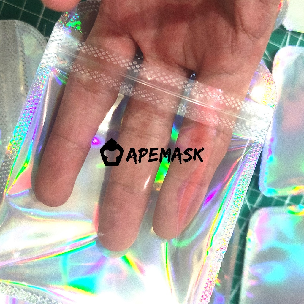 Jual Plastik OPP Hologram Holographic Souvenir Aksesoris Klip Zipper ...