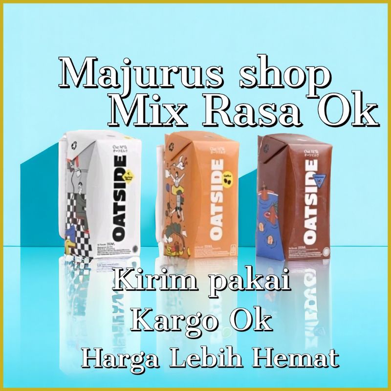 Jual OJEK-Susu Oatside Mini Straw/SEDOTAN - Oat milk 200 ml ...