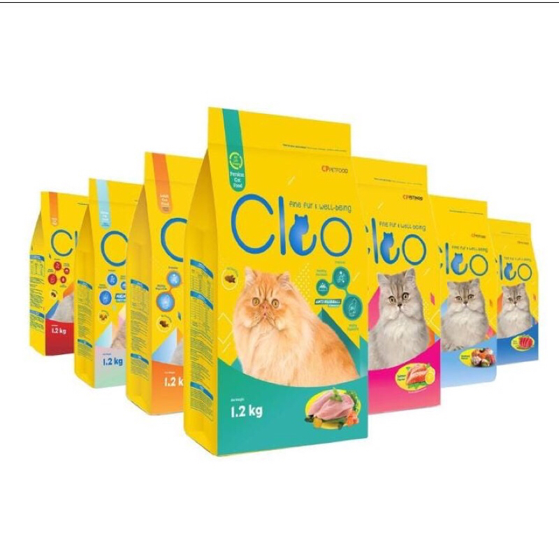 Jual cleo cat food all varian 1,2kg | Shopee Indonesia