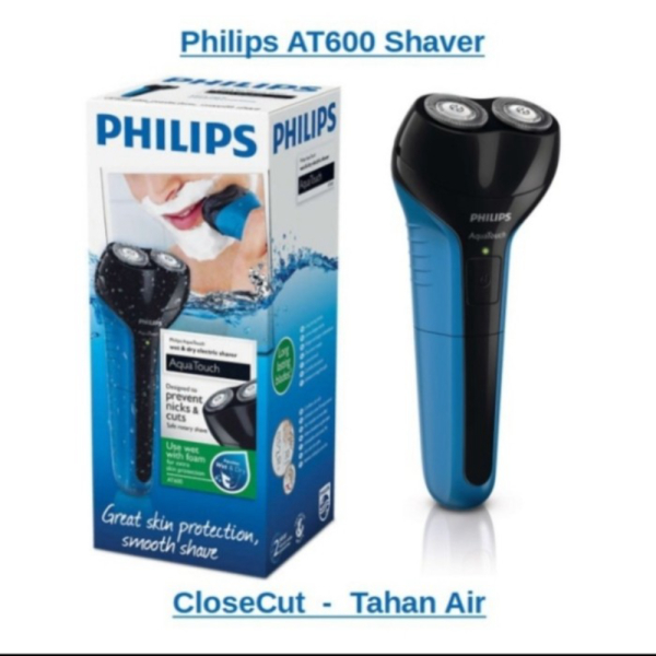 Jual Unik Philips AT600-15 AquaTouch Wet Dry Electric Shaver Murah ...