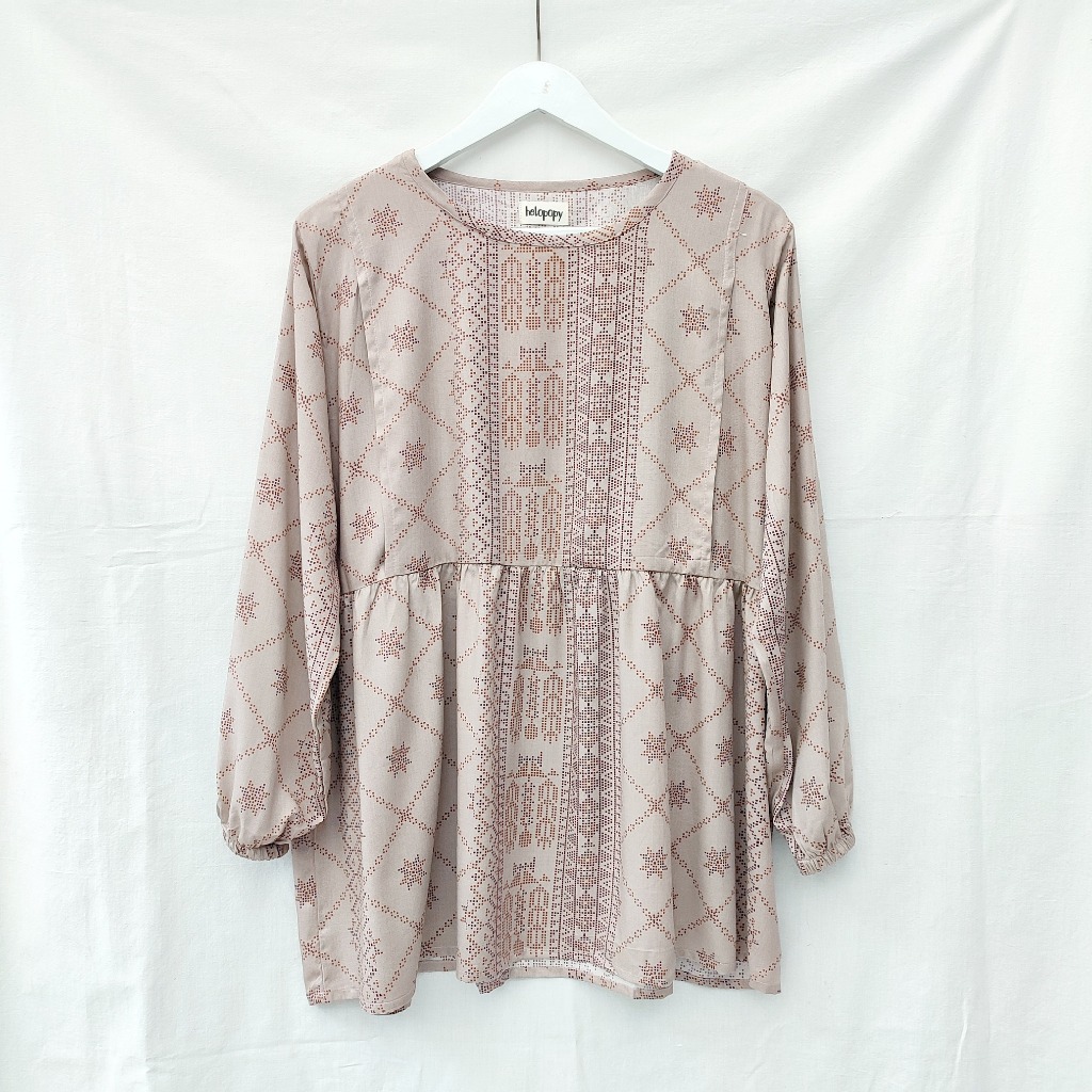 Jual Baju Menyusui Blouse Atasan Hamil Busui Bukaan Samping Kanan Kiri ...