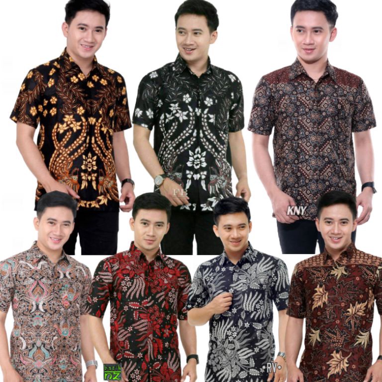 Jual Belanja Mantap M L XL XXL 3L4L 5L kemaja batik jumbo batik pria kemeja baju jumbo | Shopee ...