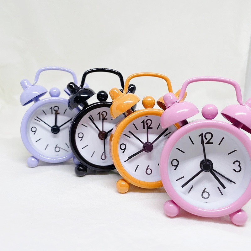 Jual Jam Beker Alarm Mini / Jam Meja Mini Unik Jam Analog Alarm Mini ...