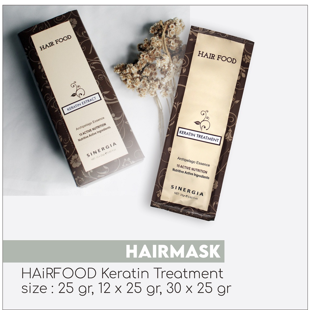 Jual HAIR FOOD KERATIN EXTRACT ( 12X25GR ) | Shopee Indonesia