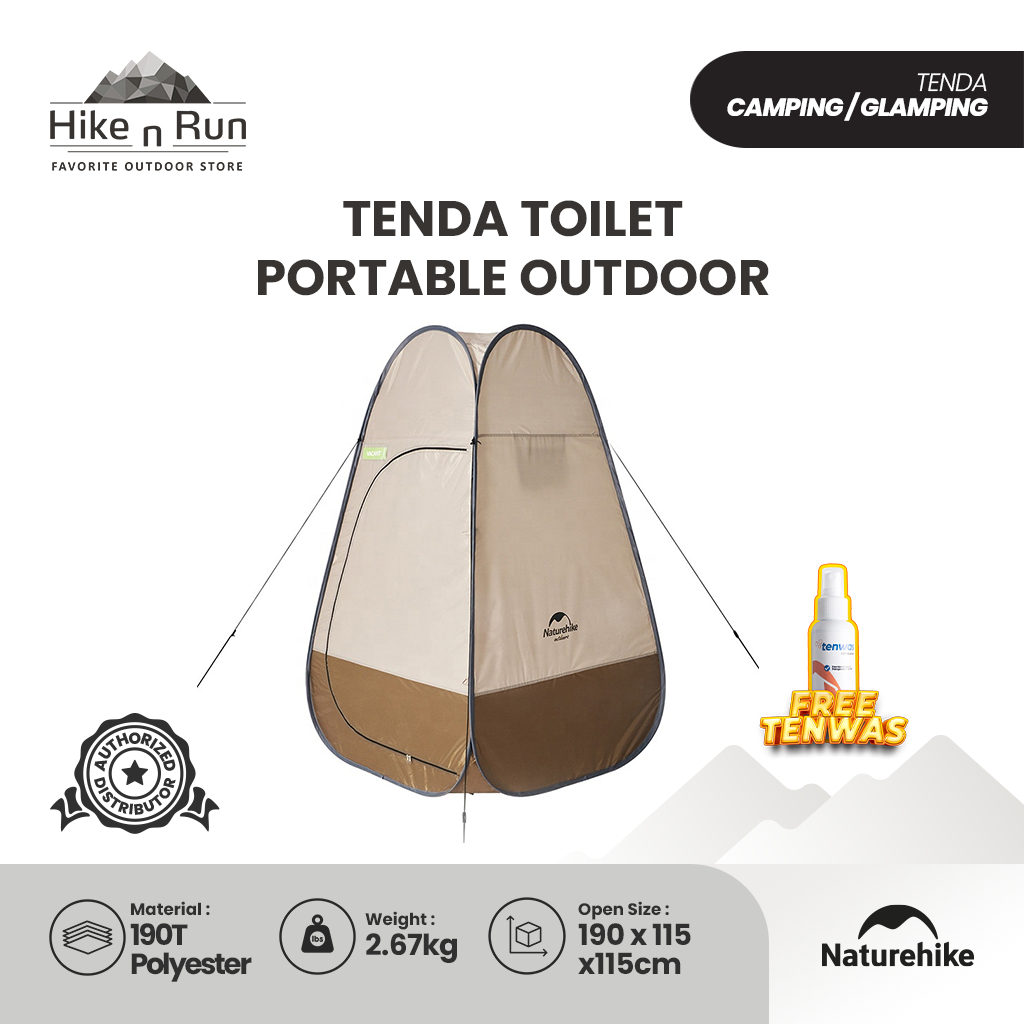 Jual Naturehike NH17Z002-P Tenda Toilet Portable Outdoor | Shopee Indonesia