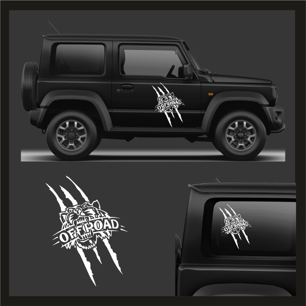 Jual Stiker Offroad Jeep / Sticker Mobil | Shopee Indonesia