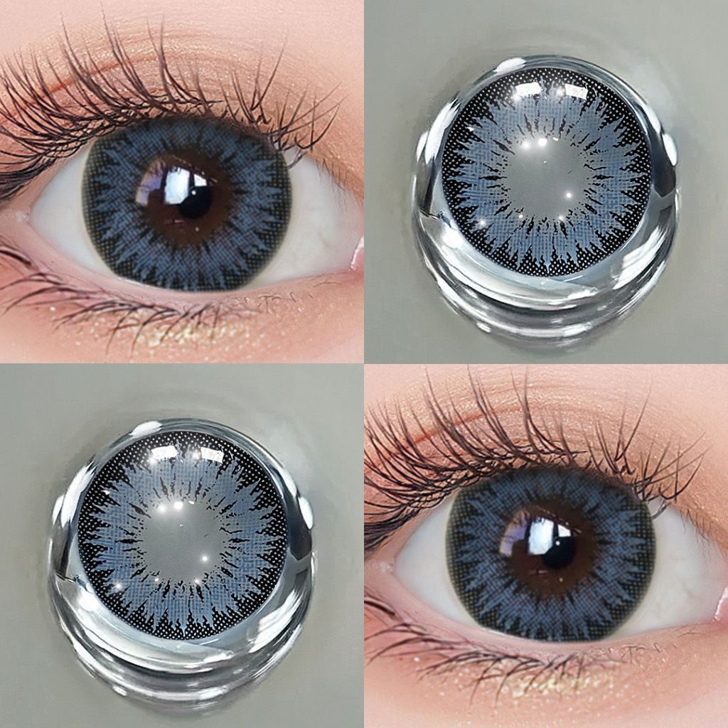 Jual J41 Softlens Biru Mata Boneka Pekat 16 MM Big Eyes Normal & Minus ...