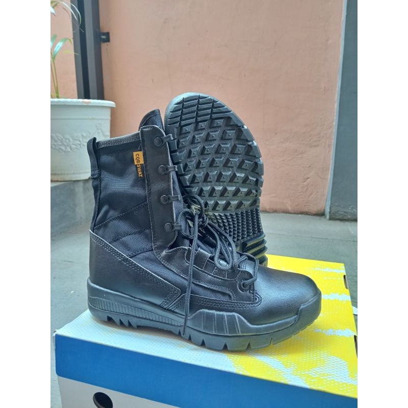 Jual Sepatu PDL CQB SWAT ARMY / Sepatu Tactical Outdoor | Shopee Indonesia