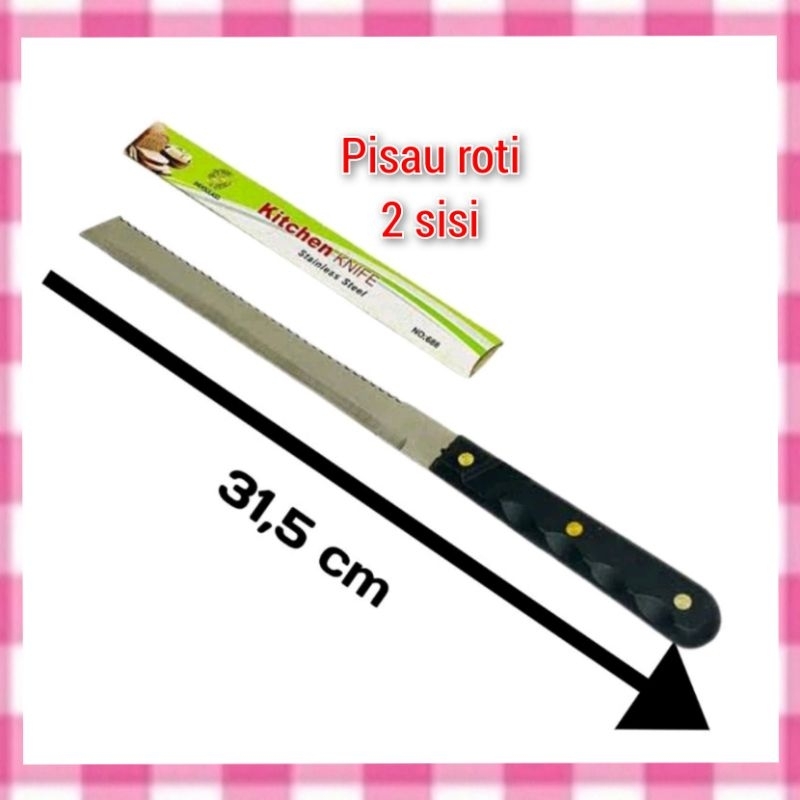 Jual Pisau roti 2 sisi | Shopee Indonesia
