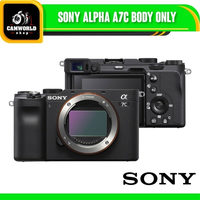Jual Sony Alpha A7C Sony A7C Sony A 7C Sony A7 C Body Only | Shopee ...