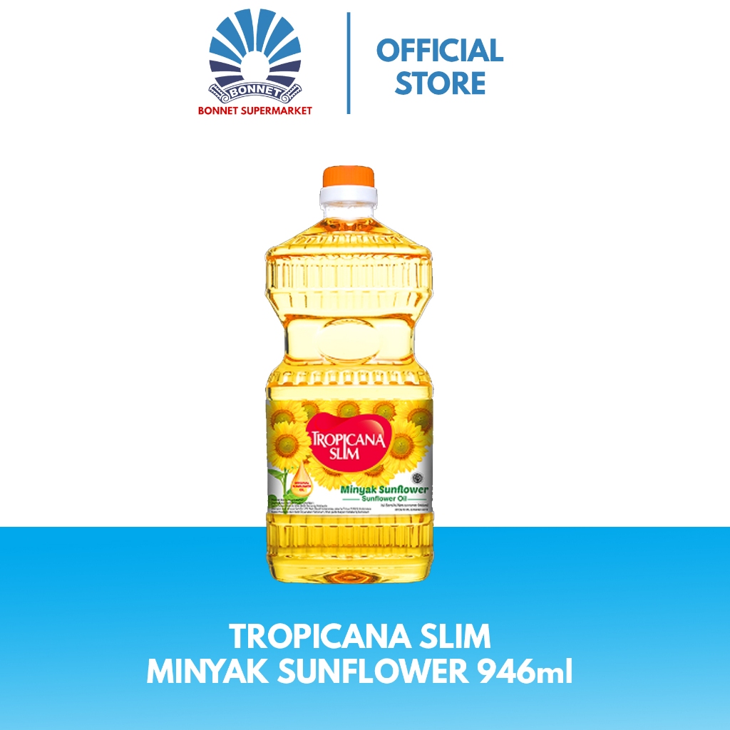 Jual Tropicana Slim Minyak Sunflower 946ml 749921020666 | Shopee Indonesia