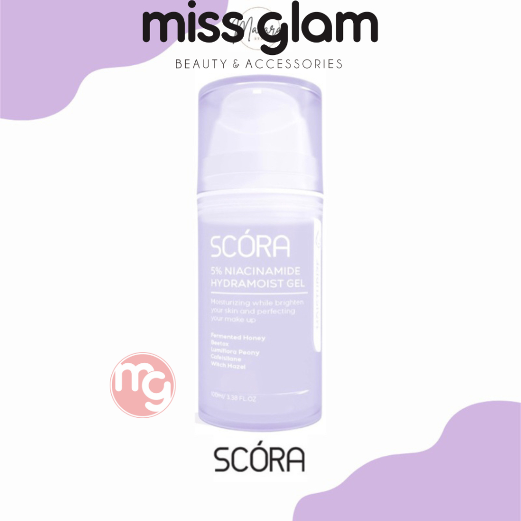 Jual SCORA 5% Niacinamide Hydramoist Gel 100ml Pelembab Wajah yang Mencerahkan Kulit Memperbaiki ...