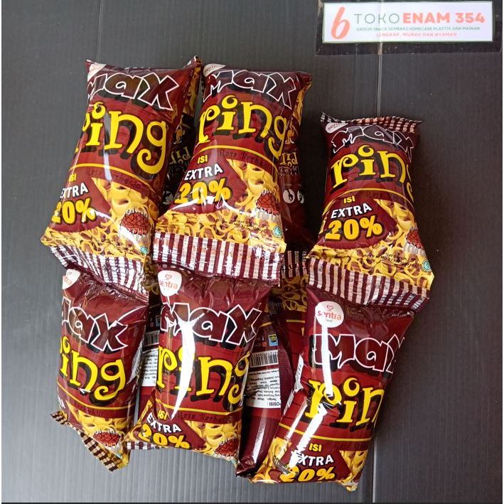 Jual Snack Max ring renceng isi 10 bungkus x 5 gram | Shopee Indonesia