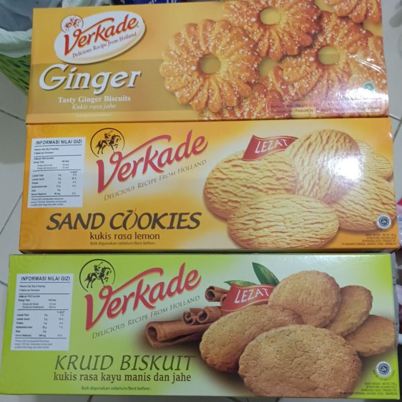Jual verkade biscuit holland 150 gr | Shopee Indonesia