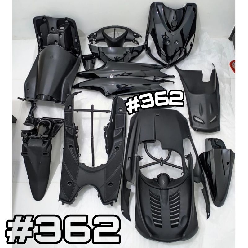 Jual PAKET FULL HALUS DAN KASAR BODY YAMAHA MIO SMILE HITAM DAN WARNA ...