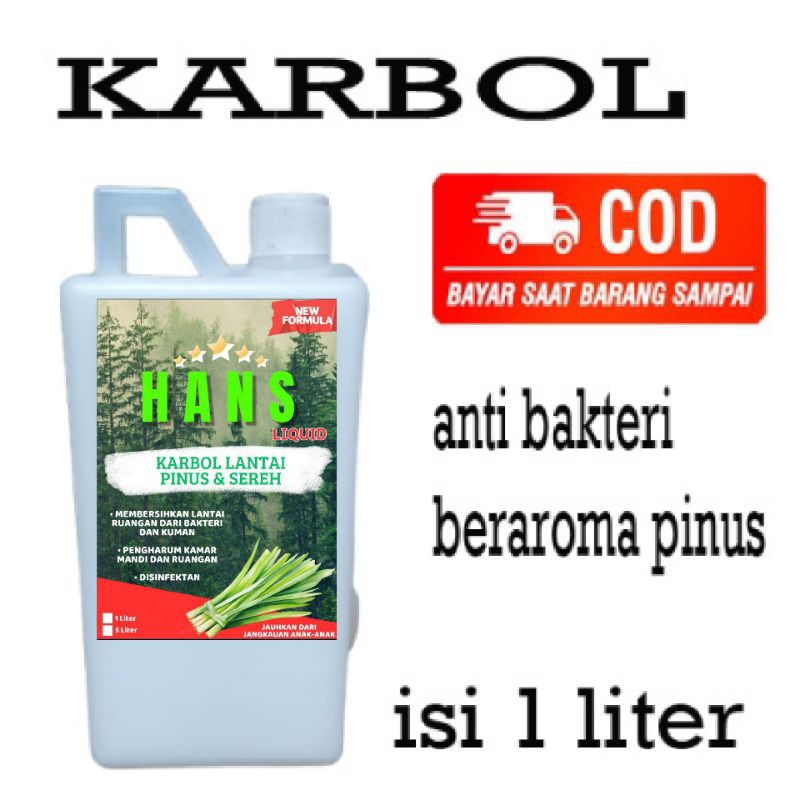 Jual KARBOL Pembersih Lantai 1 Liter | Shopee Indonesia